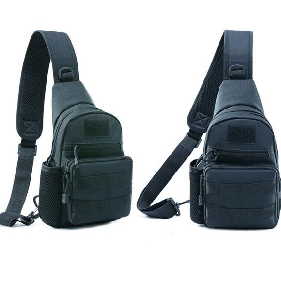 Bags | Men Pouch Tactical Chest Shoulder Sling Bag Bum Pack Cross Body ...